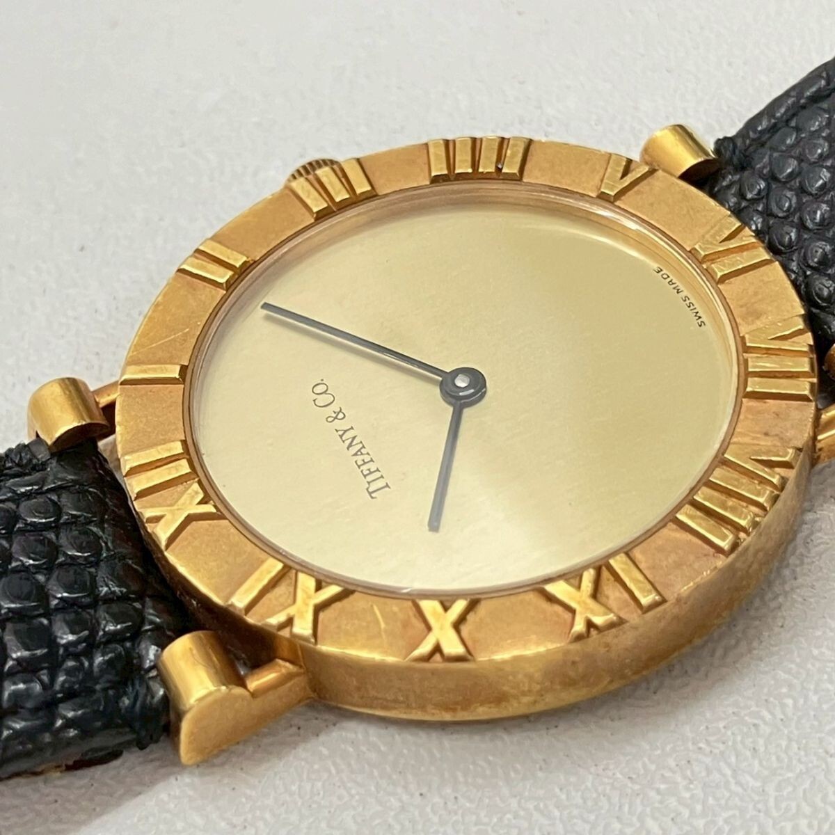 Yahoo!オークション - G012-C8-1684 【電池交換済み/稼働】 TIFFANY&Co...