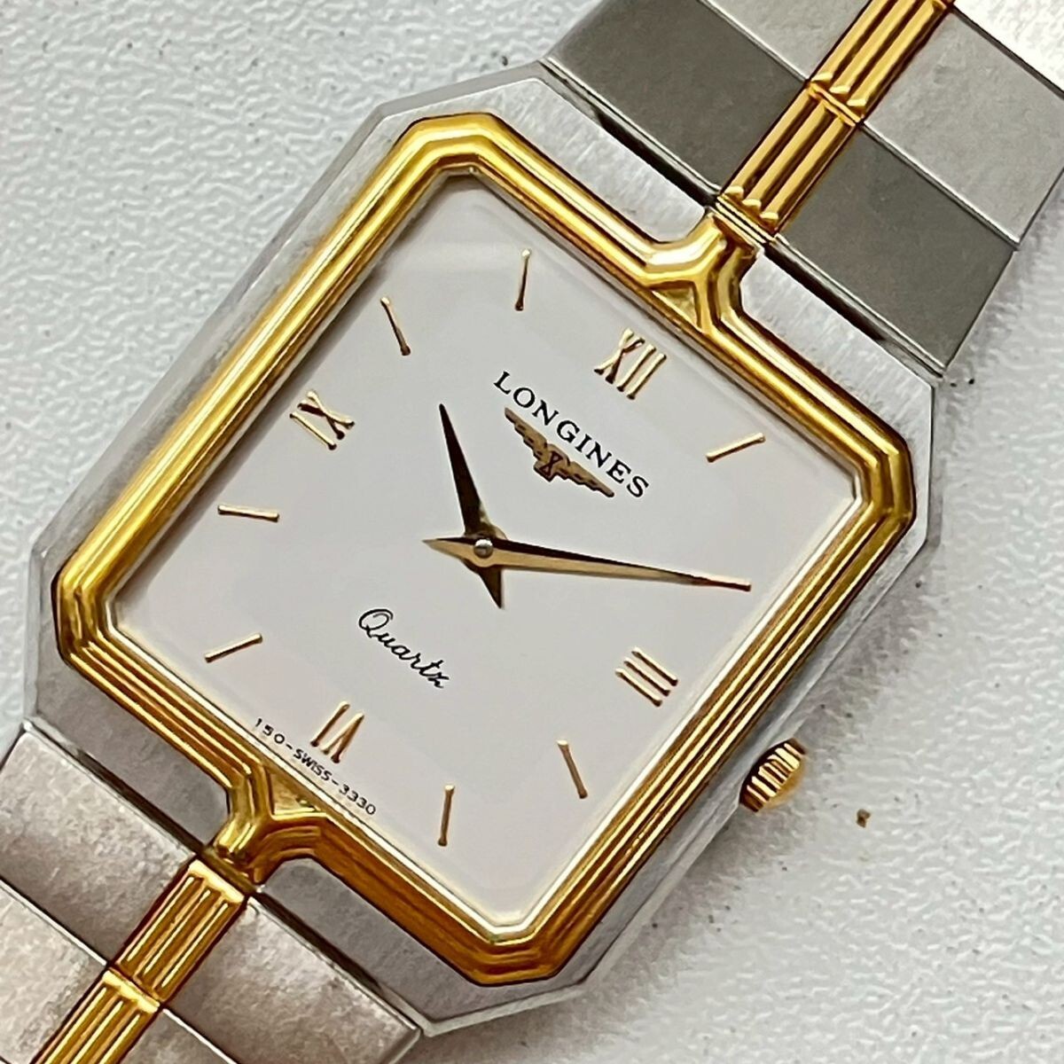 【樂淘letao】日本代購代標第一品牌－G045-O63-1215 【電池交換済み/稼働】 LONGINES ロンジン フラッグシップ 150-SWISS-3330 QUARTZ 2針 ...