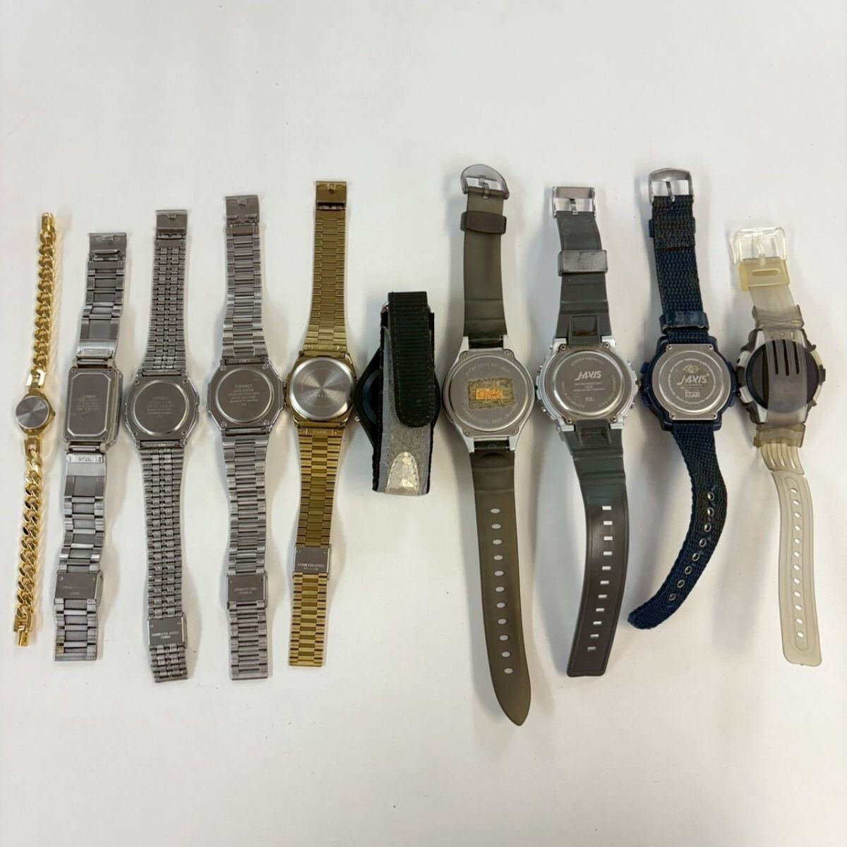 Yahoo!オークション - G238- -0 腕時計 10点まとめ セット CASIO YAMAS...