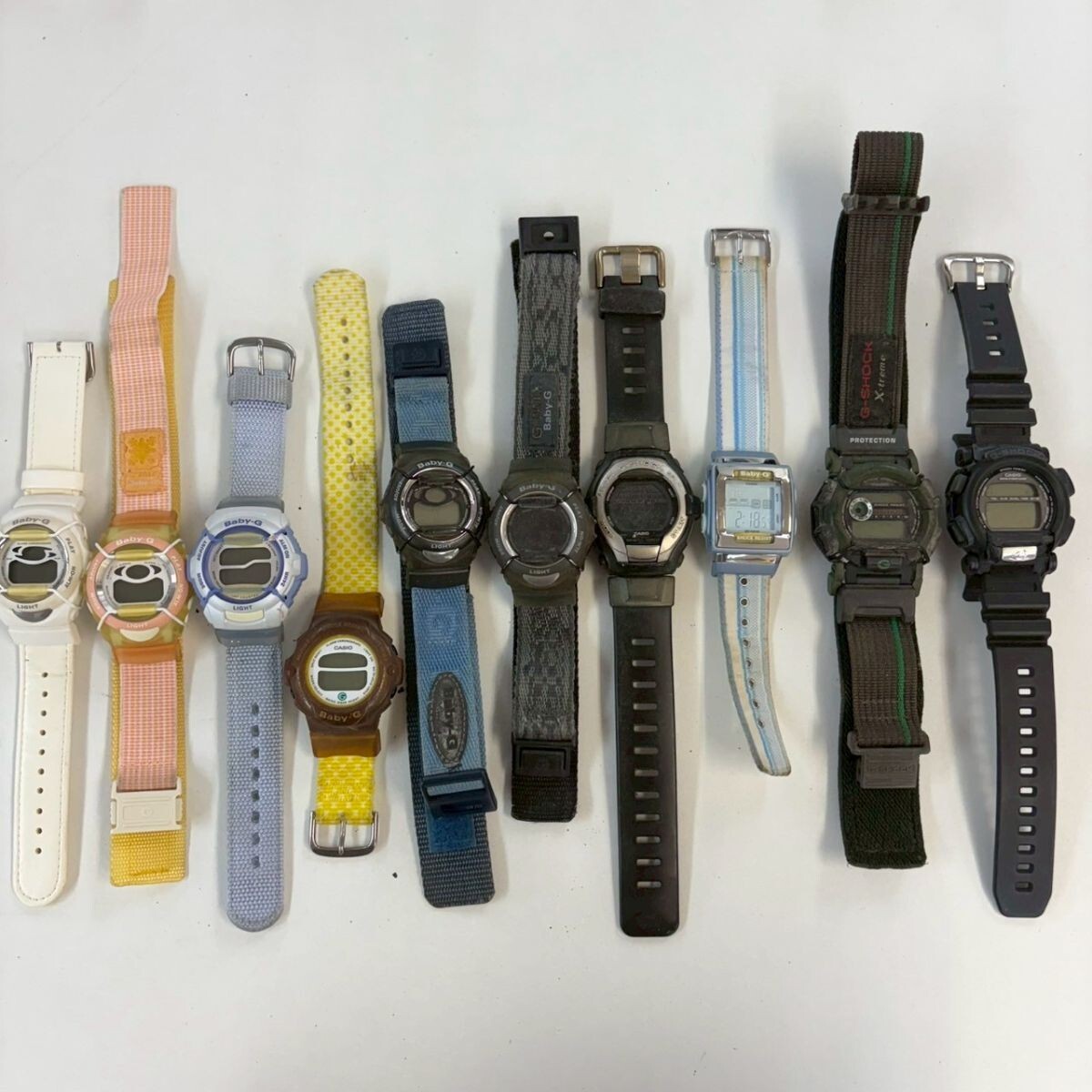 Yahoo!オークション - G244- -0 腕時計 10点まとめ セット CASIO G-SHO...
