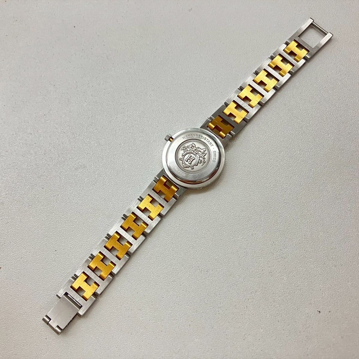 Yahoo!オークション - H015-SG6-904 HERMES エルメス レディース腕時計...