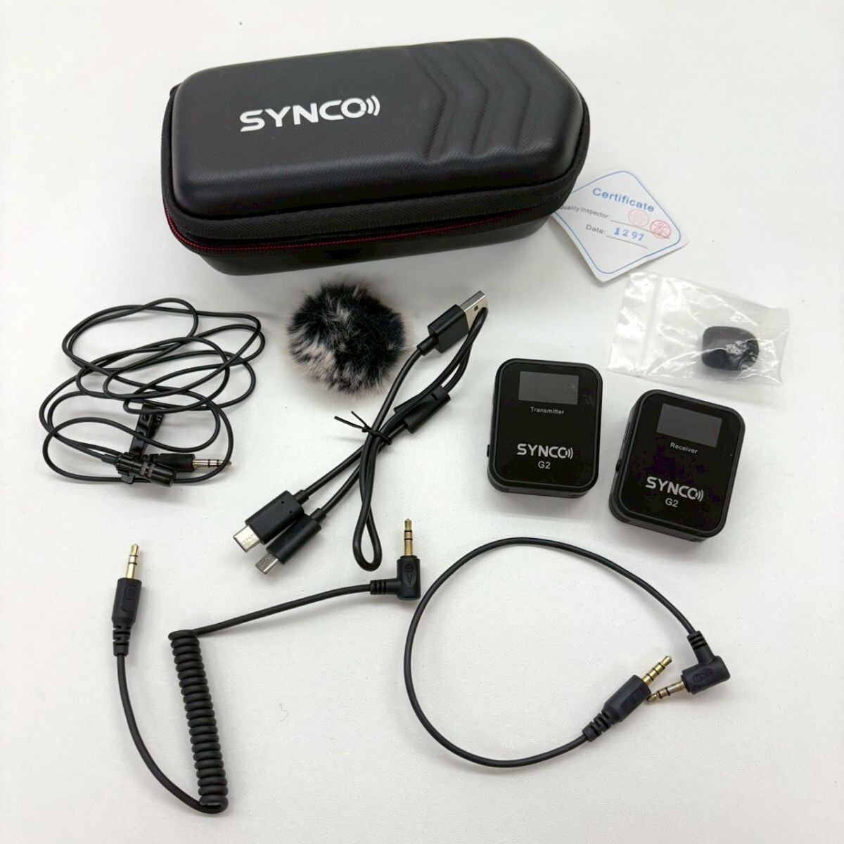 Yahoo!オークション - H345-K63-496 SYNCO G2(A2) ワイヤレス マイク ...