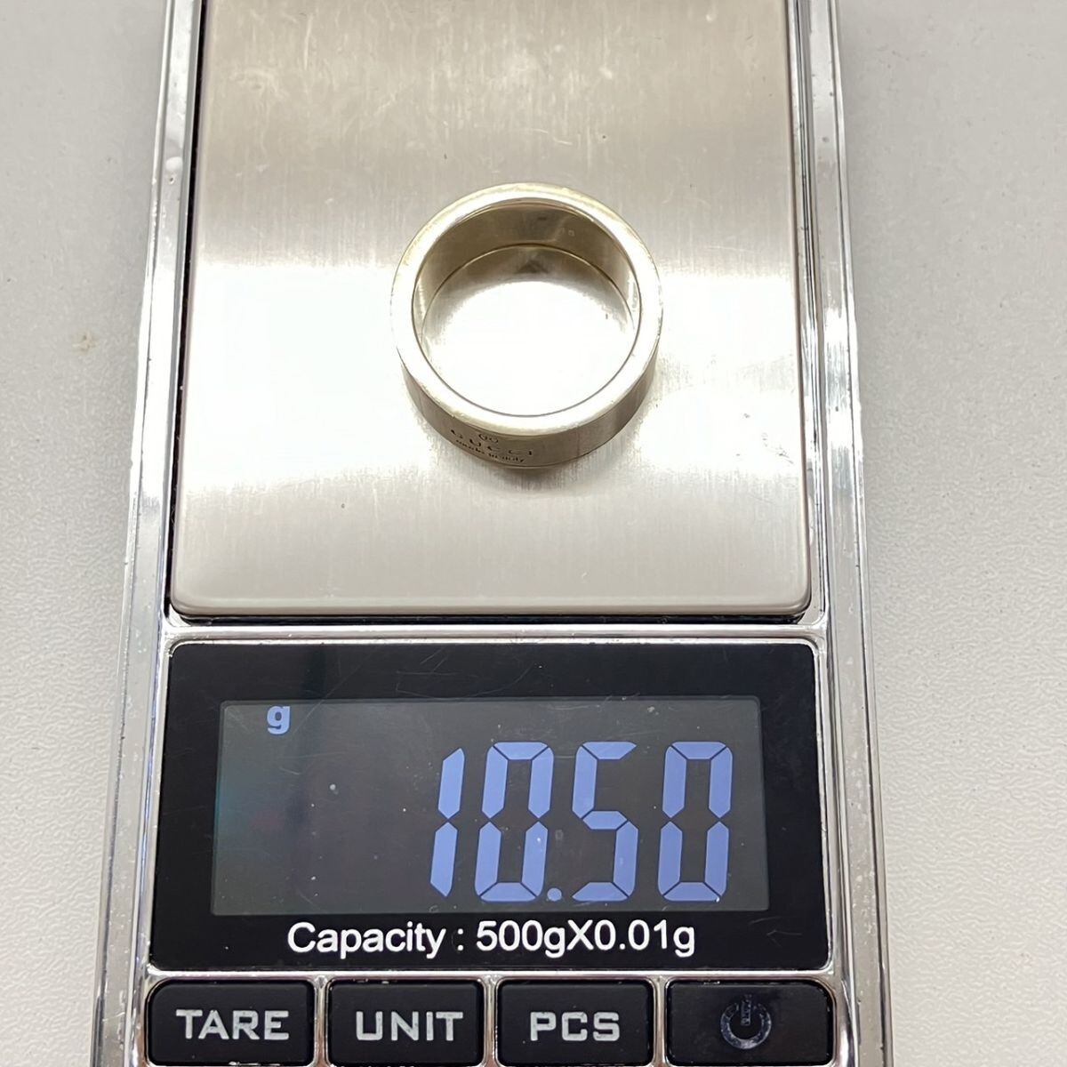 Yahoo!オークション - I013-NG2-961 GUCCI グッチ アクセサリー リング...