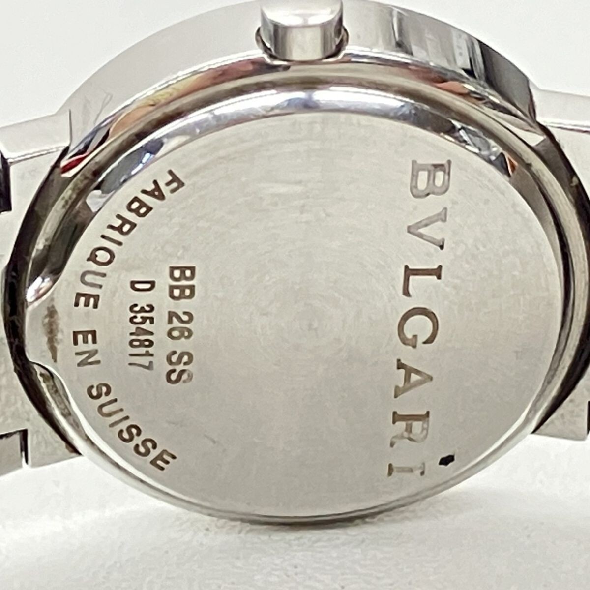 Yahoo!オークション - I103-O15-8114 【電池交換済み/稼働】 BVLGARI ...