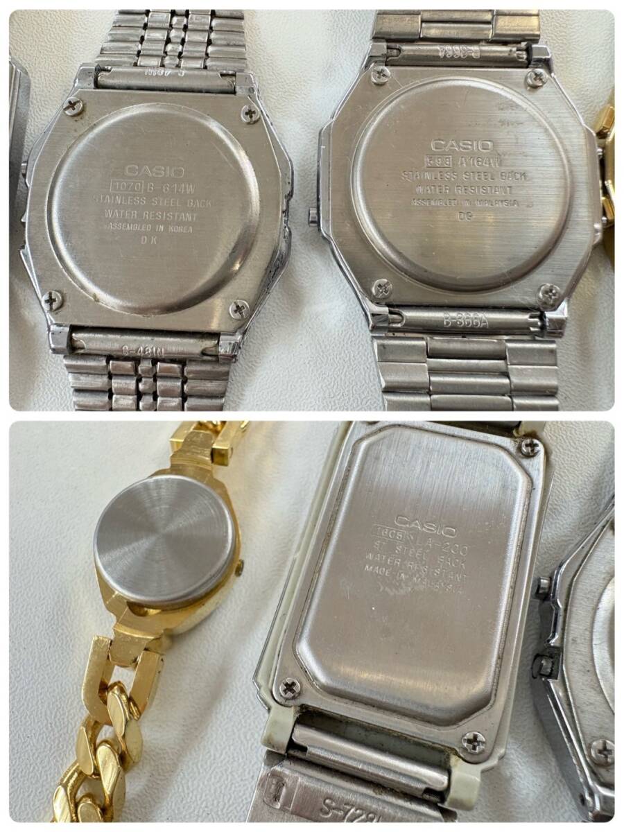 Yahoo!オークション - G238- -0 腕時計 10点まとめ セット CASIO YAMAS...