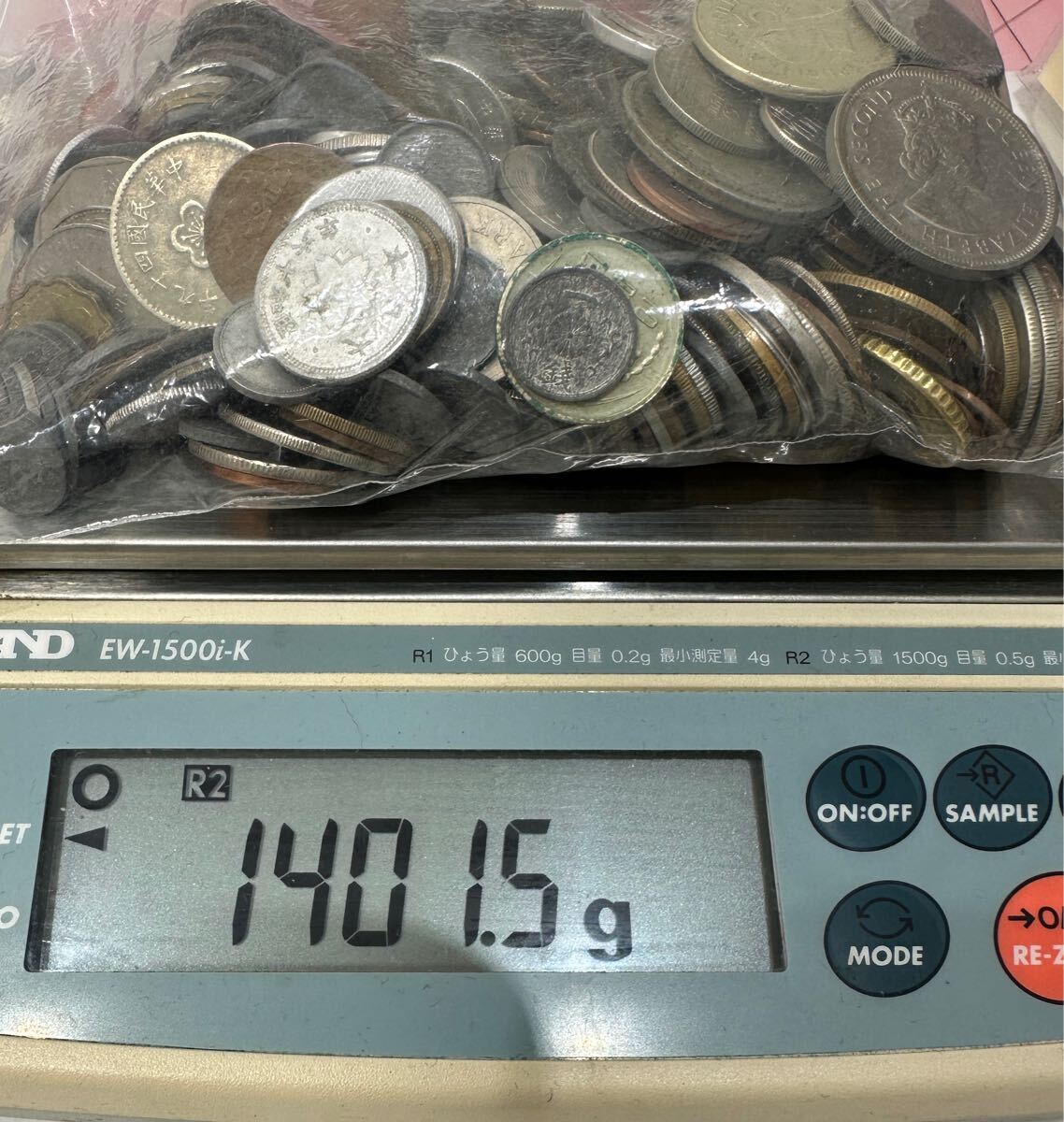 Yahoo!オークション - 古銭 海外銭 コイン 1600g以上 コレクション 外...