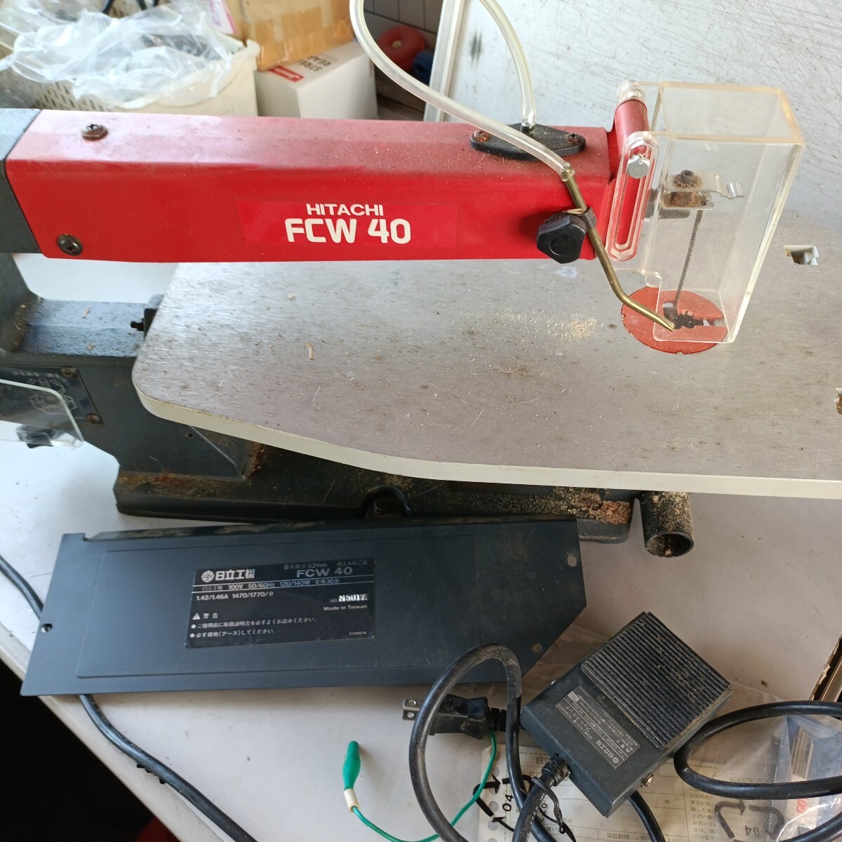 Yahoo!オークション - 卓上糸のこ盤 日立工機 FCW 40 HITACHI