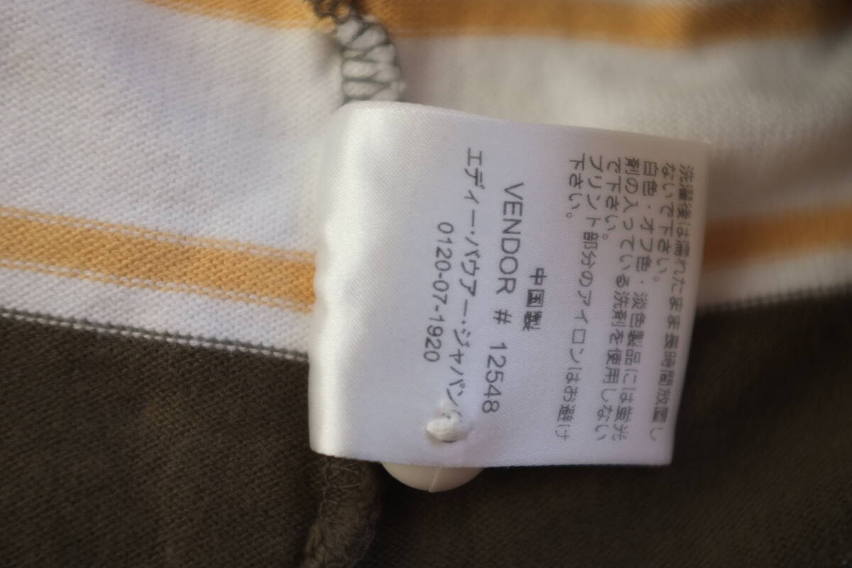 Yahoo!オークション - Eddie Bauer ラガーシャツ size L