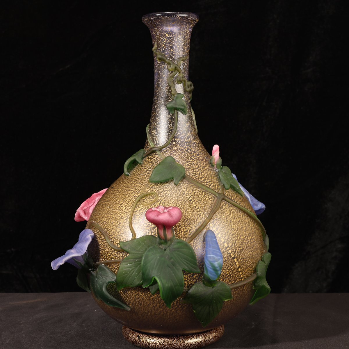 Yahoo!オークション - 【珍品堂】1円から L79-V95 人間国宝 ガラス工芸...