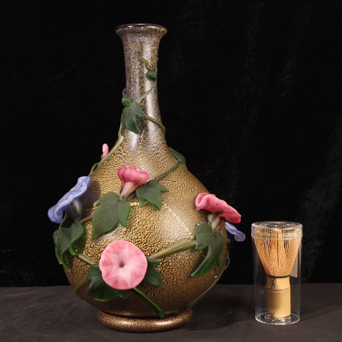 Yahoo!オークション - 【珍品堂】1円から L79-V95 人間国宝 ガラス工芸...