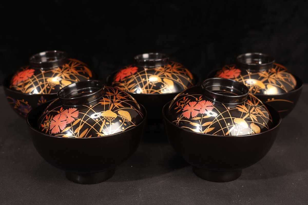 Yahoo!オークション - 【珍品堂】1円から I11-V09 玉峰作 秋草時絵 吸...