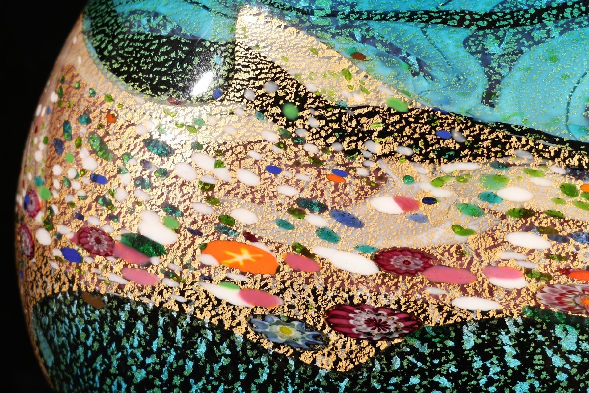 Yahoo!オークション - 【珍品堂】1円から G63-J13 人間国宝 ガラス工芸...