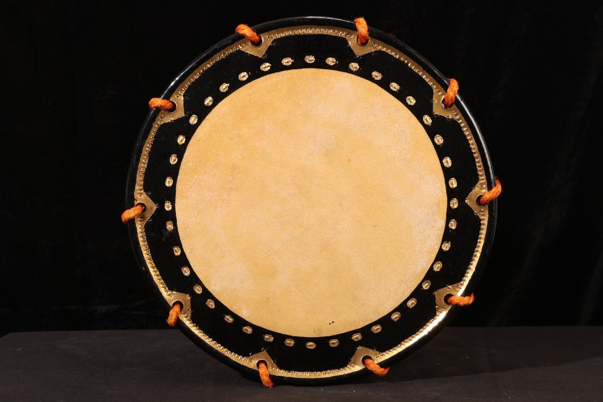 Yahoo!オークション - 【珍品堂】1円から L82-V06 和太鼓 共箱 木箱 紐...