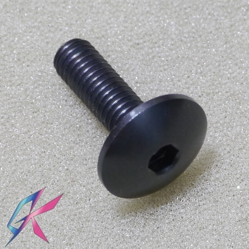 Yahoo!オークション - 64チタンボルト ボタンヘッドM6x20 (低頭16mm)