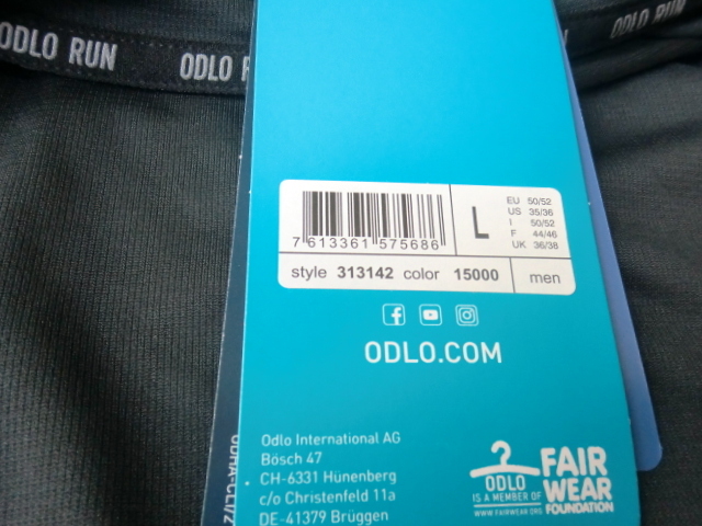 Yahoo!オークション - 新品 タグ付き オドロ（ODLO） エレメント クル...