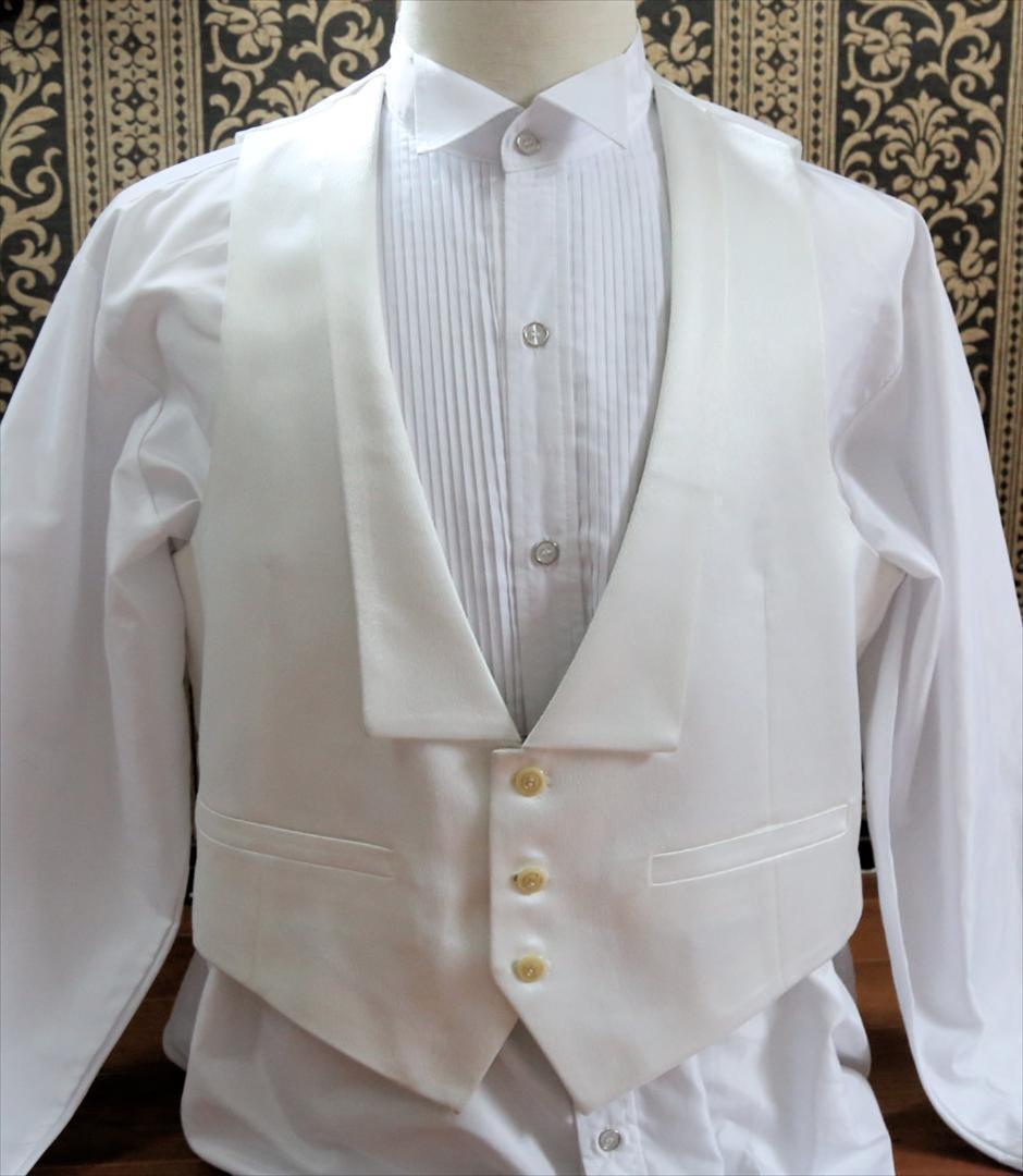 Yahoo!オークション - サ①結婚式用AB3サイズ新郎衣装2WAY燕尾服タキシ...