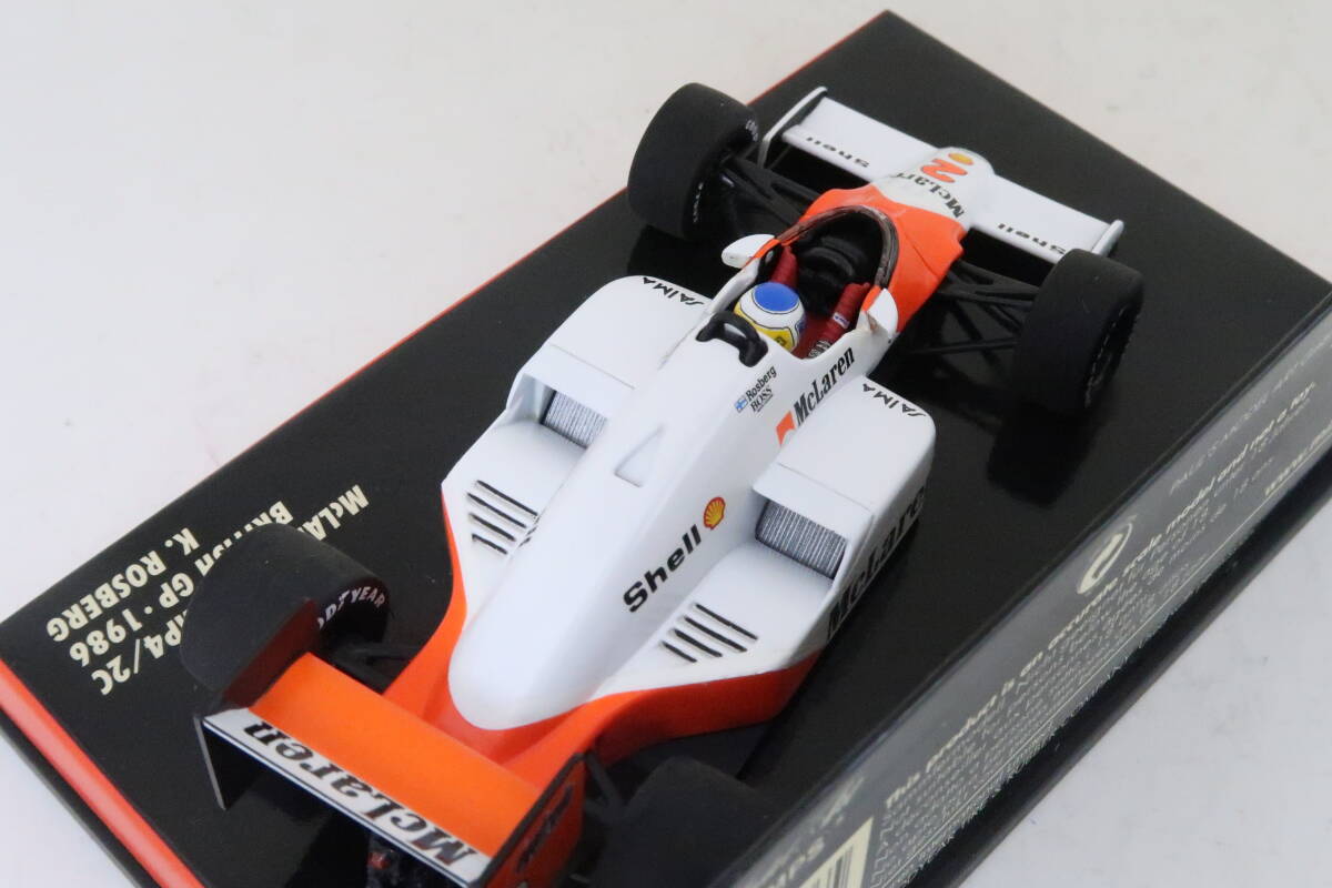 Yahoo!オークション - MINICHAMPS McLaren TAG MP4/2C K.ROSBERG マク...