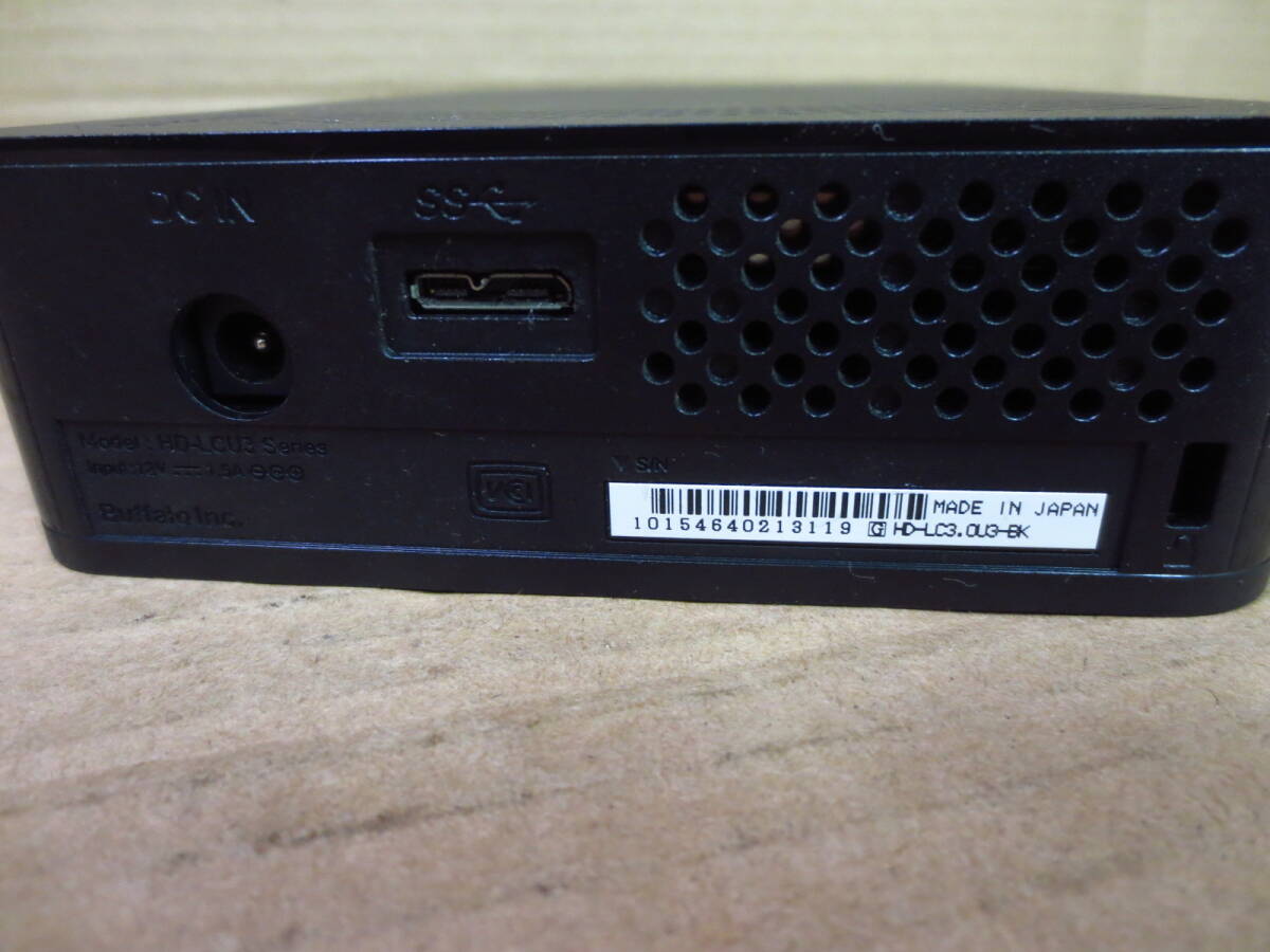 Yahoo!オークション - バッファロー HD-LC3 0U3-BK ジャンク