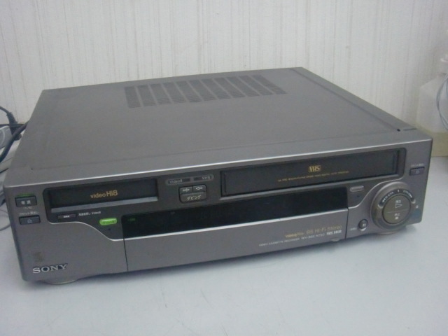 Yahoo!オークション - ソニー/SONY Hi-8/VHS Wデッキ WV-BS2 (MID-386...