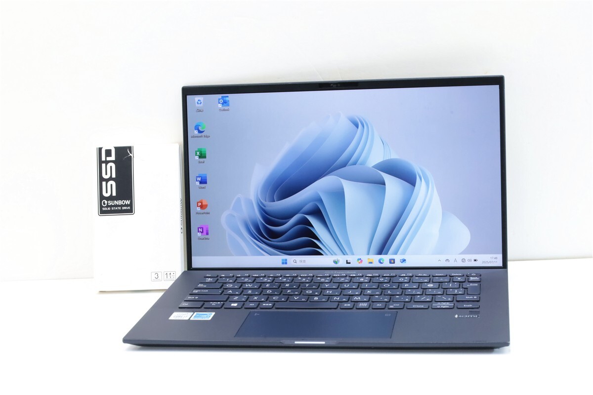 Yahoo!オークション - 美品 14型 金属質 ASUS ExpertBook B9 B9450FA ...