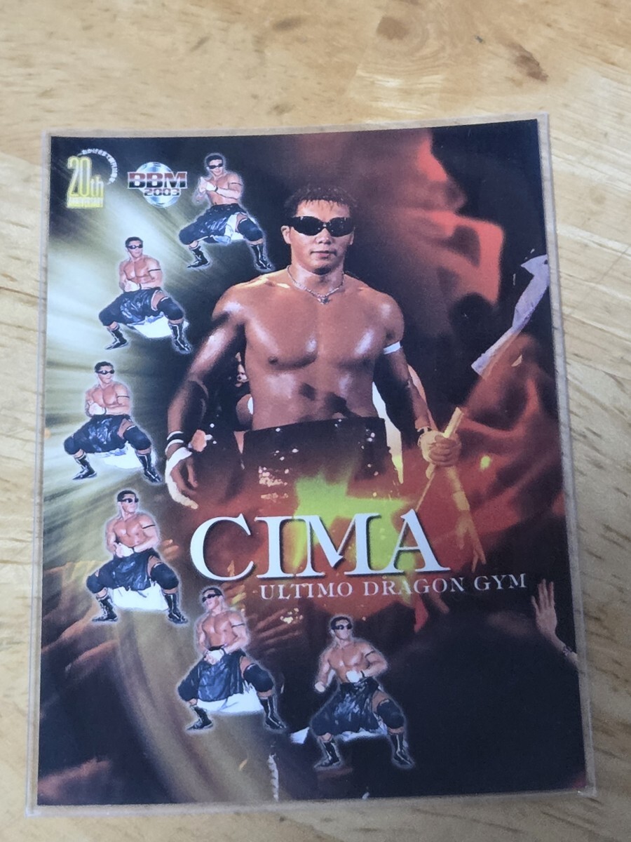 Yahoo!オークション - BBM2003 プロレスカード CIMA