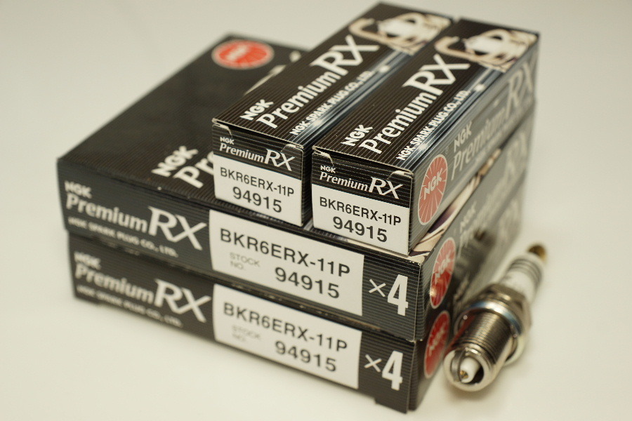 Yahoo!オークション - NGK BKR6ERX-11P 94915 ポンチカシメ x10本 エヌ...