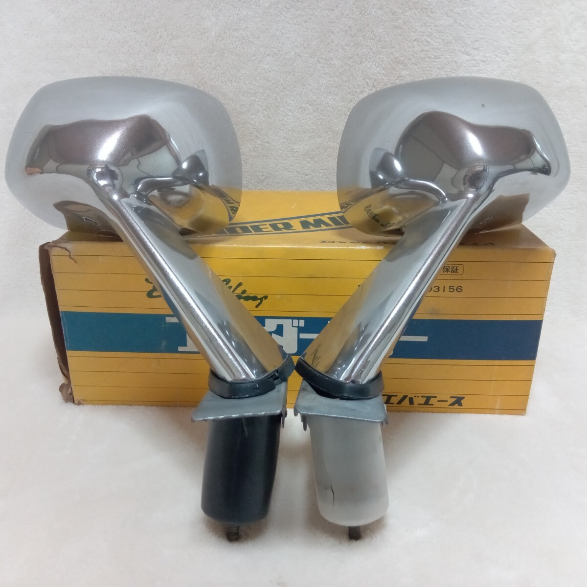 Yahoo!オークション - 希少メッキ.フェンダーミラー左右セットB310サニ...