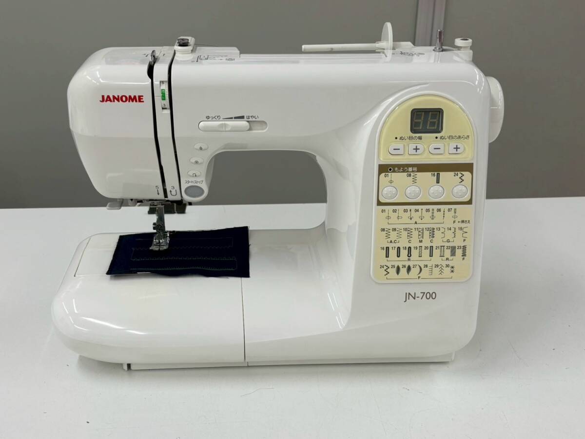 Yahoo!オークション - JANOME(ジャノメ）JN-700 《MODEL843型》 通電...