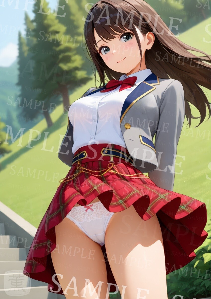 Yahoo!オークション - 8388【かおる】パンチラ 風チラ オリジナル A4 ...