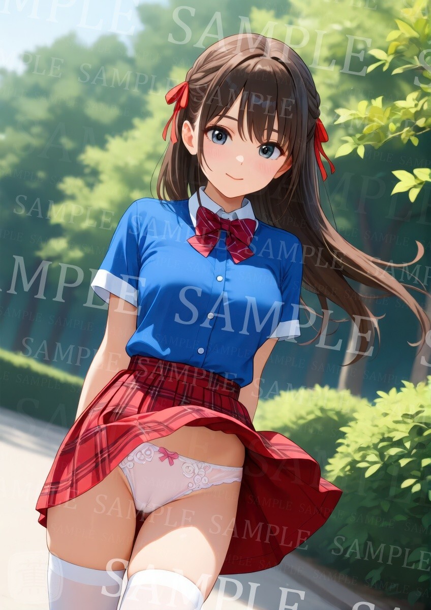 Yahoo!オークション - 8441【かおる】パンチラ 風チラ オリジナル A4 ...