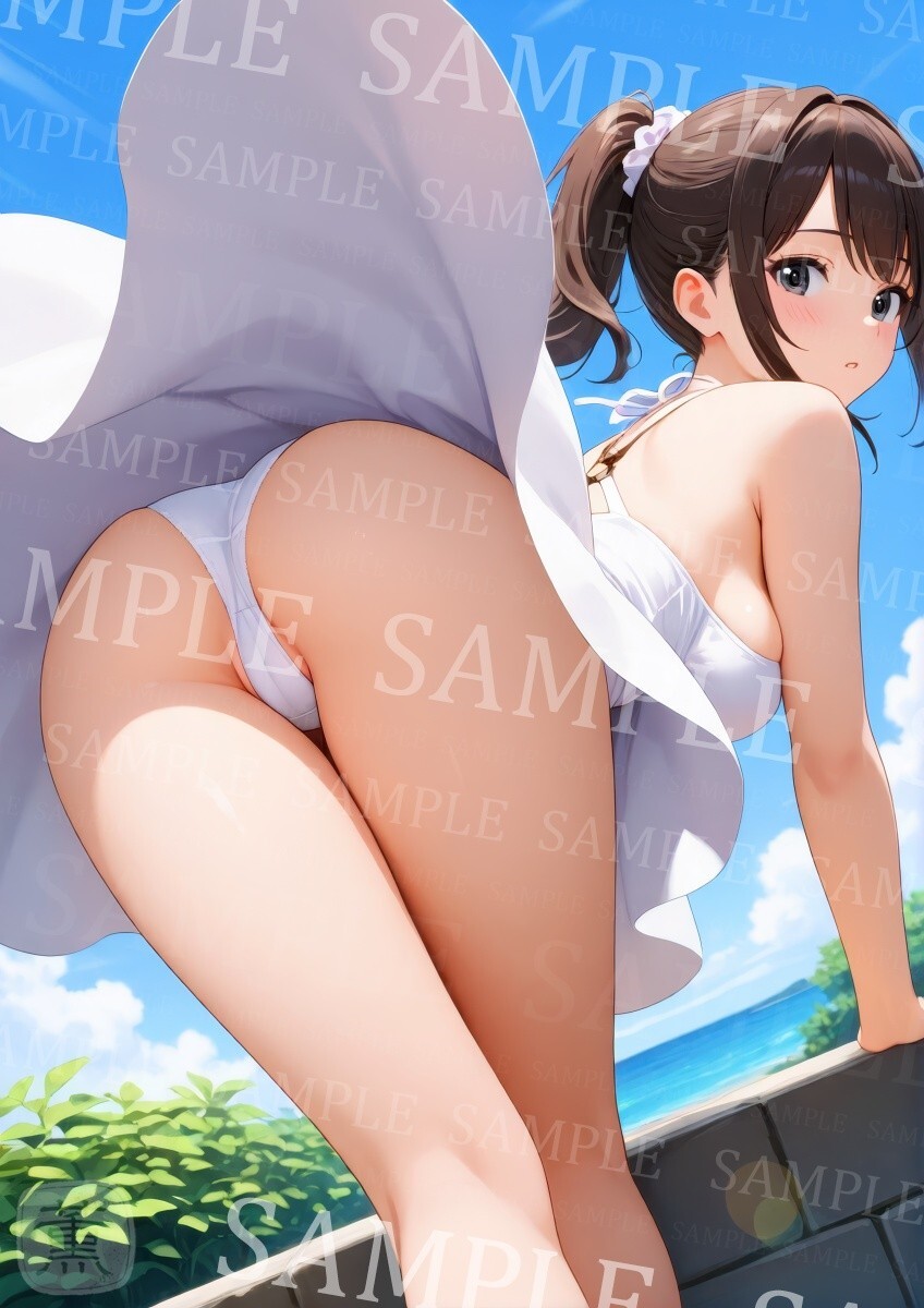 Yahoo!オークション - 8565【かおる】パンチラ 風チラ オリジナル A4 ...