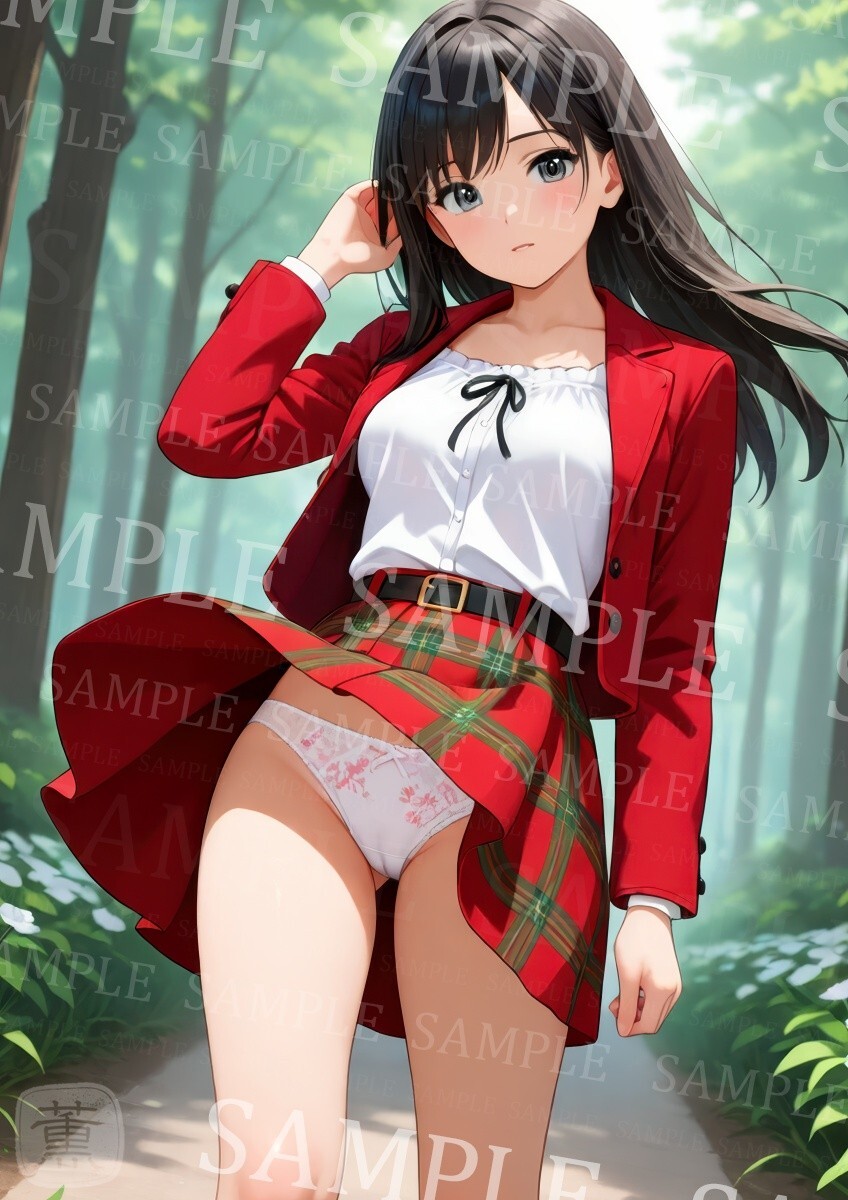 Yahoo!オークション - 8577【かおる】パンチラ 風チラ オリジナル A4 ...