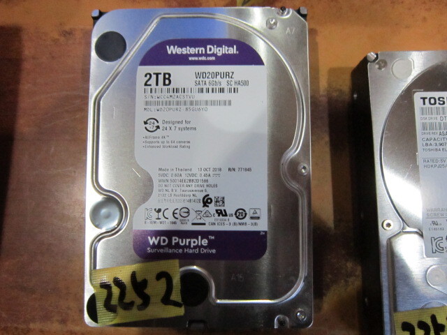 Yahoo!オークション - 2252 HDD 2TB