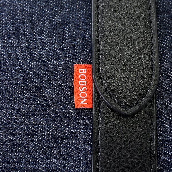 Yahoo!オークション - 新品 BOBSON ボブソン B4サイズ Fレザー デニム ...