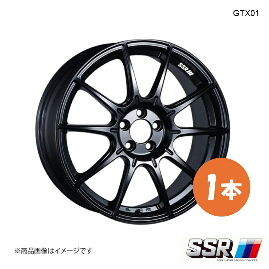 Yahoo!オークション - 18×7.5J 5-114.3 INSET53 フラットブラック SSR...