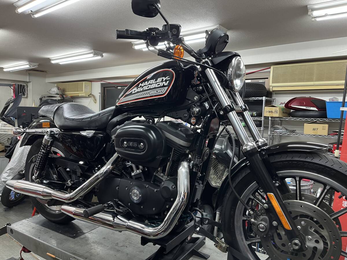 Yahoo!オークション - 再出品 ハーレーダビッドソン XL883R 2012年式 R...