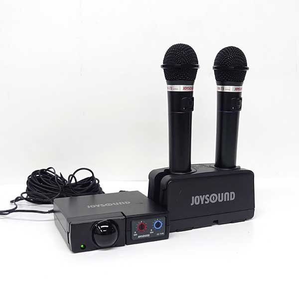 Yahoo!オークション - ＃JOYSOUND 赤外線ワイヤレスマイク IM-73 充電...