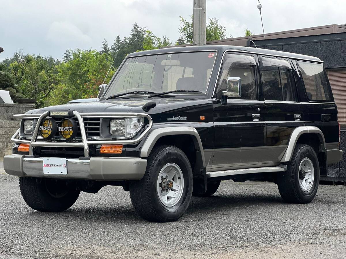 Yahoo!オークション - ランドクルーザープラド Y-KZJ78W H6 3.0 SXワイ...