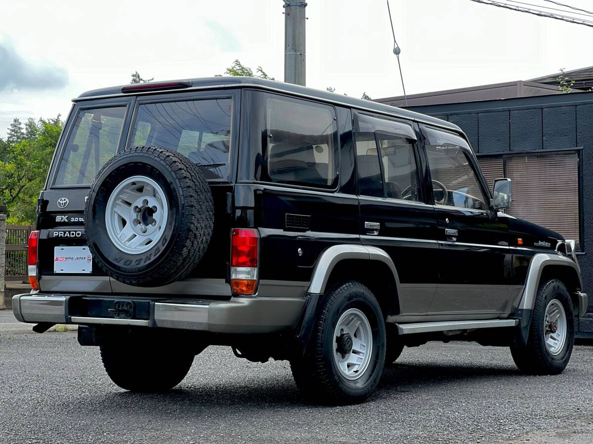 Yahoo!オークション - ランドクルーザープラド Y-KZJ78W H6 3.0 SXワイ...