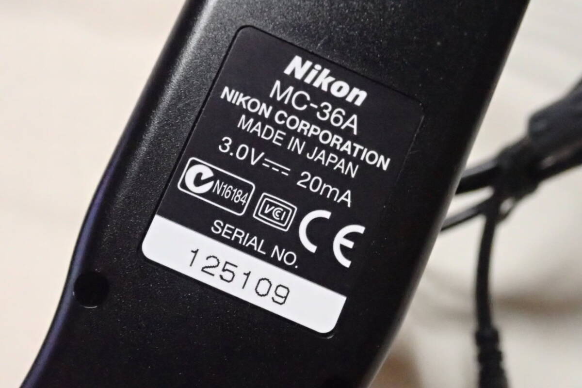 Yahoo!オークション - Nikon ニコン リモートコード MC-36A