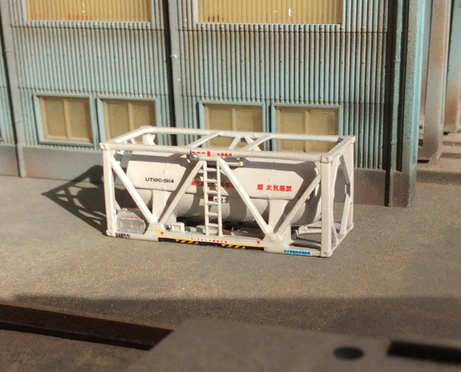 Yahoo!オークション - Nゲージ UT10C 液化塩化ビニル専用タンクコンテ...