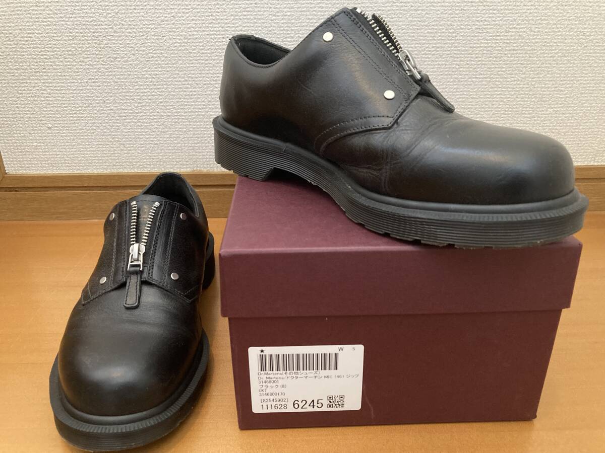 Yahoo!オークション - Dr.Martens ドクターマーチン MIE 1461 Zip Up S...