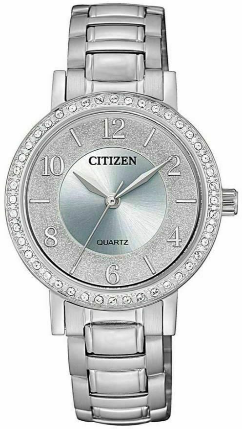 Yahoo!オークション - シチズン EL3040-55L シルバー Tone Blue Dial S...