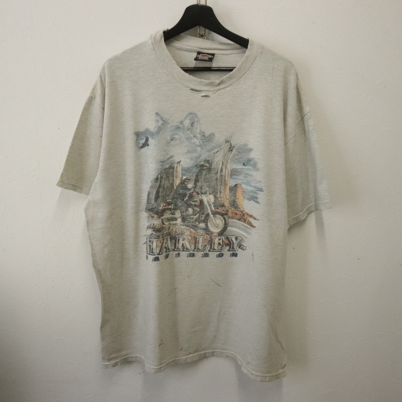 Yahoo!オークション - K480 90sビンテージ ハーレーダビッドソン 半袖...