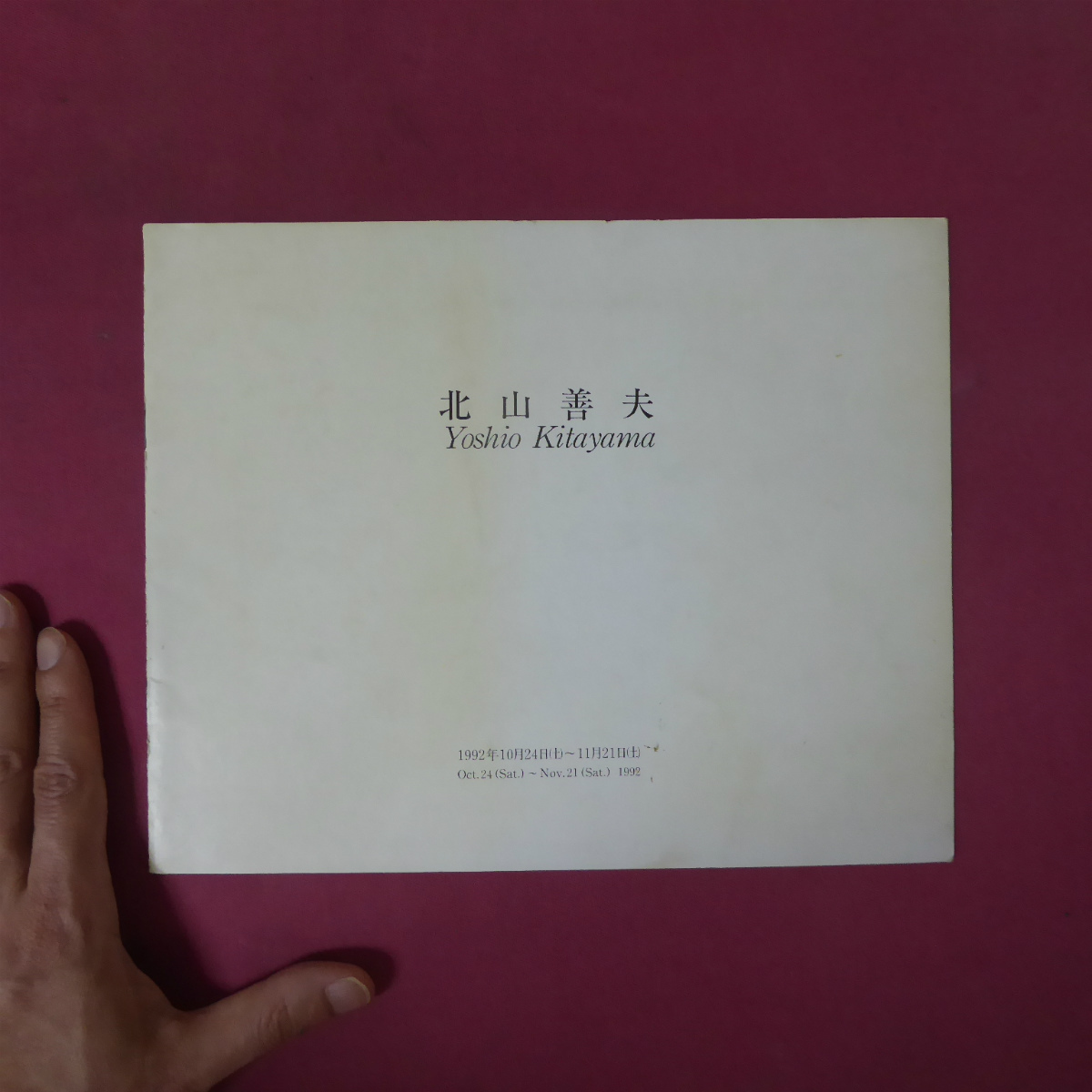 Yahoo!オークション - z11図録小冊子【北山善夫/1992年・桜画廊】胎児...