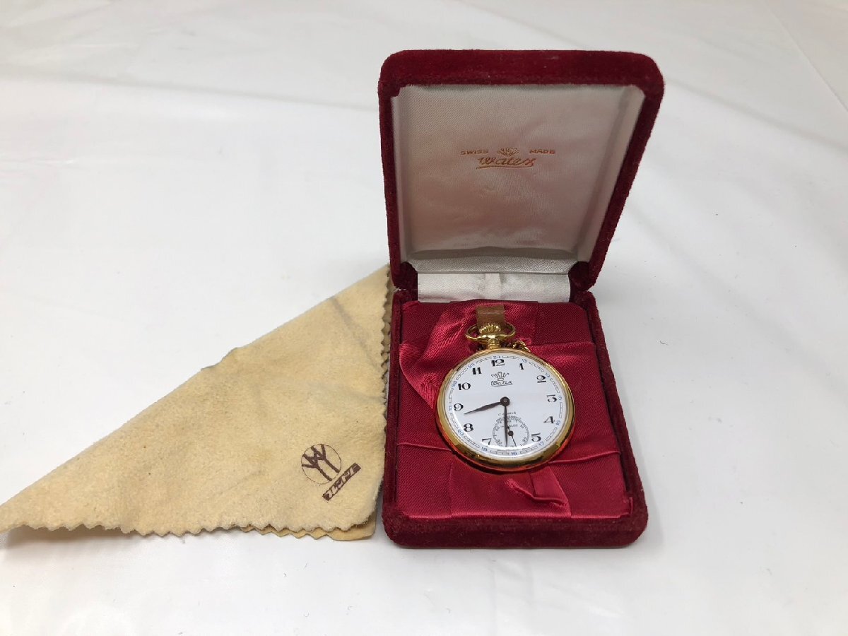 Yahoo!オークション - watex ワテックス 懐中時計 天皇結婚60周年記念...