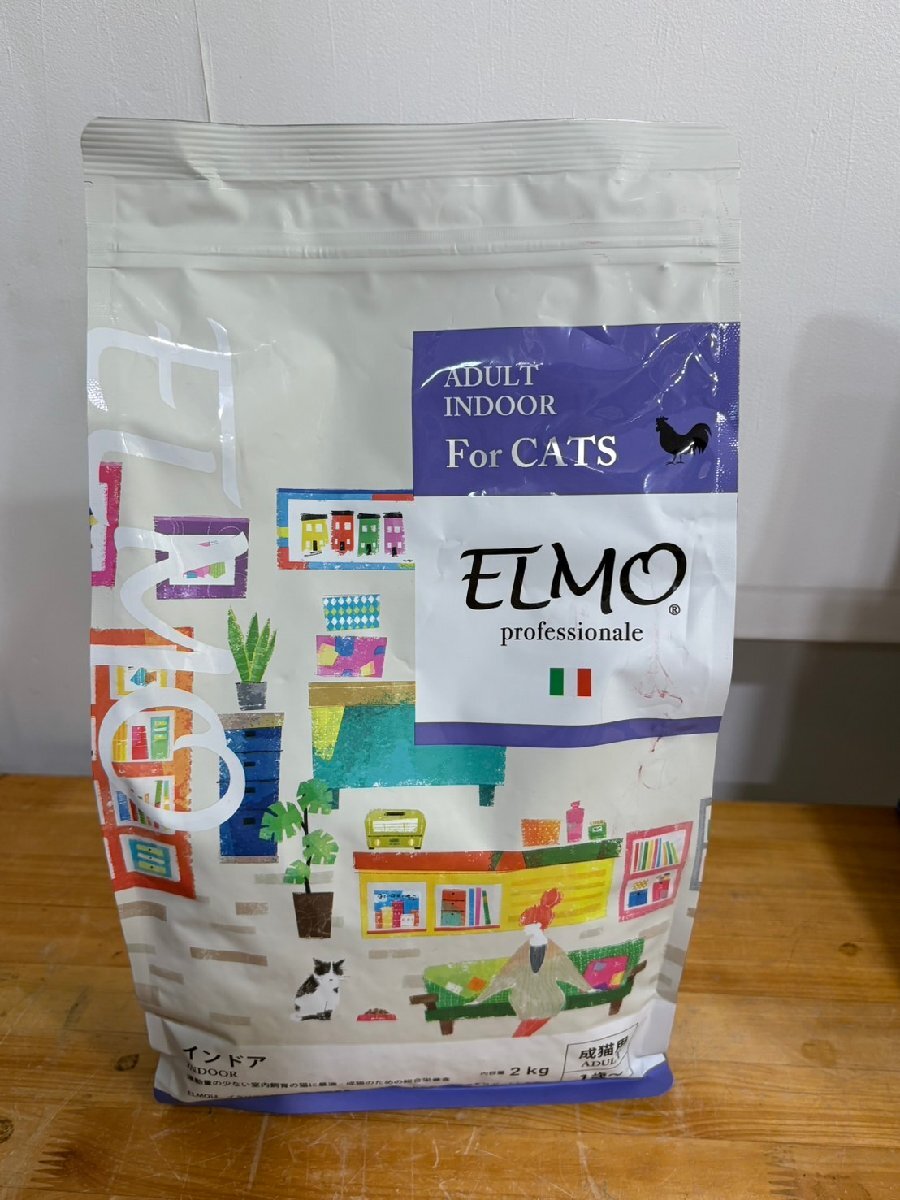 Yahoo!オークション - 未使用 未開封 ELMO エルモ キャットフード イ...