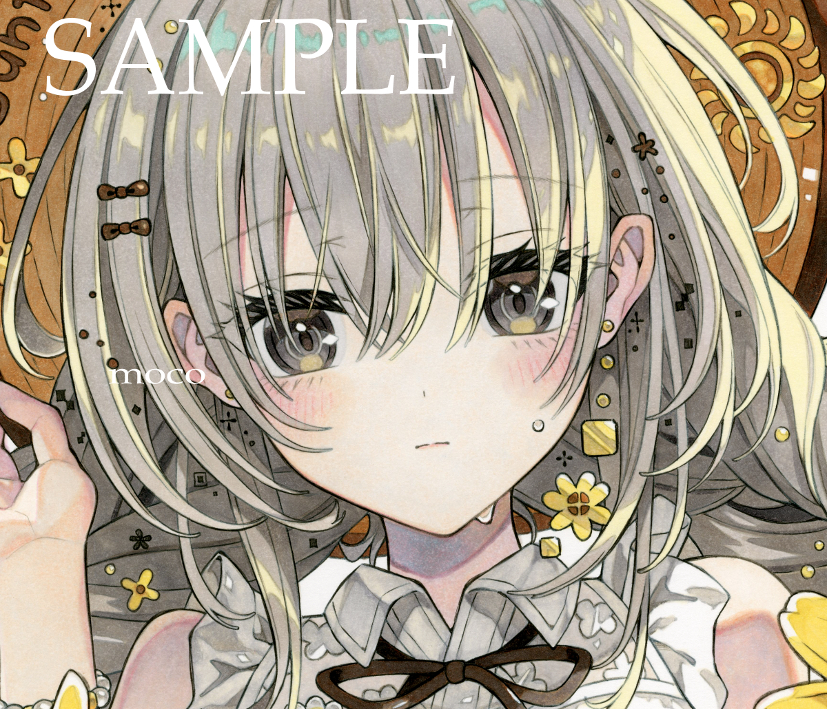 Yahoo!オークション - moco 手描きイラスト 「Sunflower」/オリジナル...