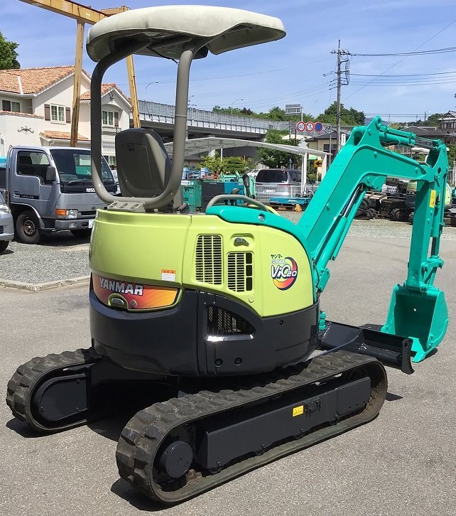 Yahoo!オークション - ヤンマー VIO20-3 ゴムキャタ ユンボ 中古 重機 ...