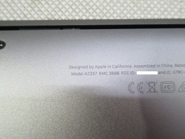 Yahoo!オークション - AN0001 Ω 新DCN 2166k 保証有 Apple A2337 MacB...